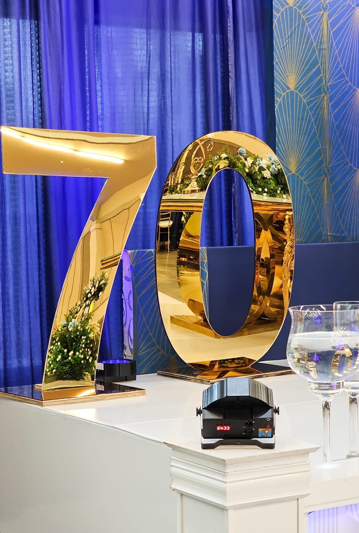 Gold Acrylic Marquee Letters & Numbers | Letty’s Custom Creations ...